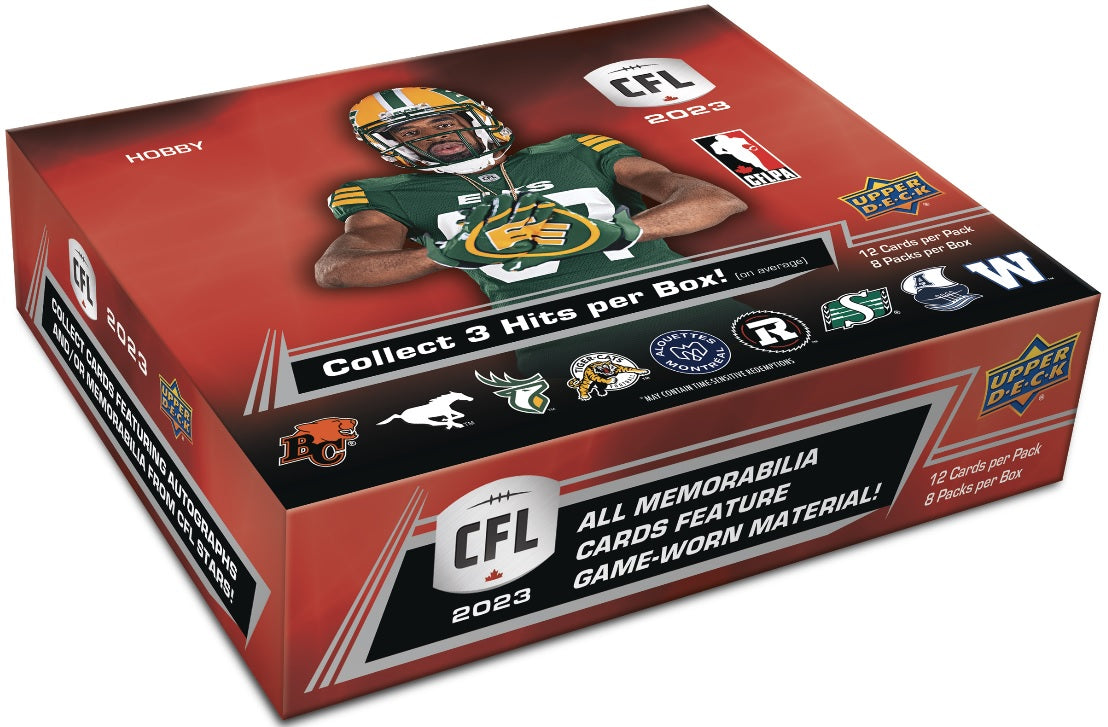 2023 Upper Deck CFL Football Hobby Box | Miraj Trading