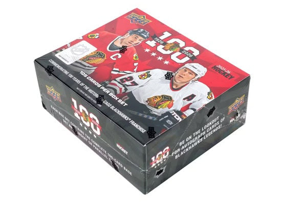 2025-26 Upper Deck Chicago Blackhawks Centennial Box Set | Miraj Trading