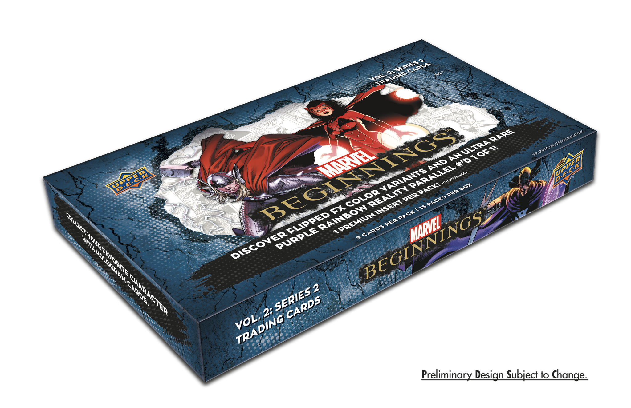 2024 Upper Deck Marvel Beginnings Hobby Box (Volume 2 Series 2)