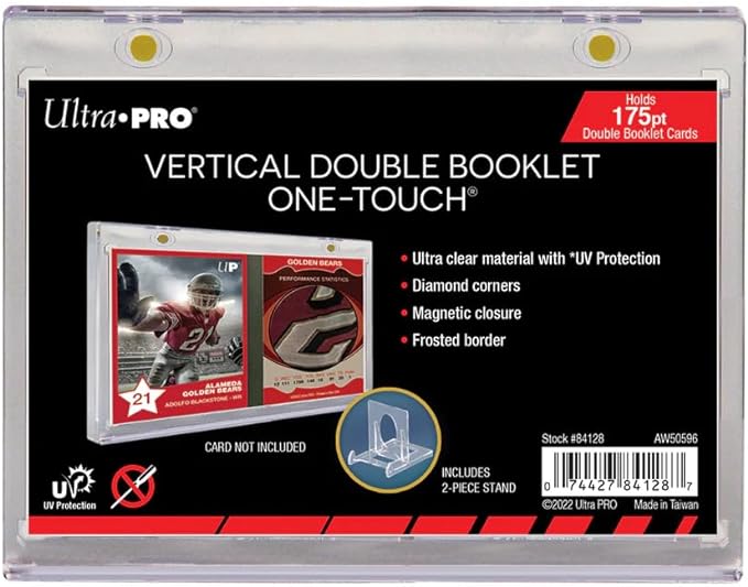 Ultra Pro Vertical Double Booklet Magnetic Card Holder 175pt ONE-TOUCH ...