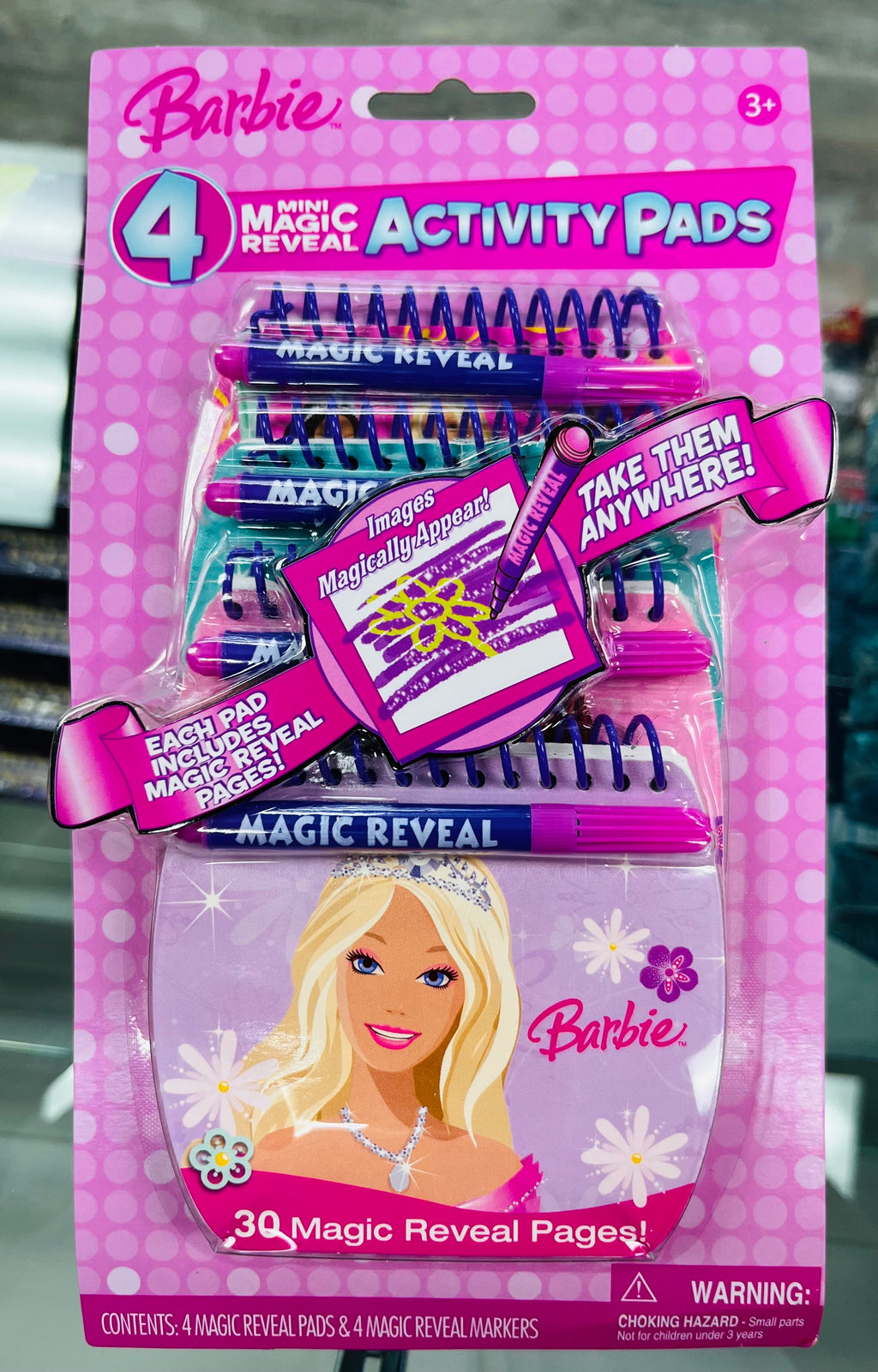 Barbie Toys - Magic Reveal Activity Fun Pad | Miraj Trading