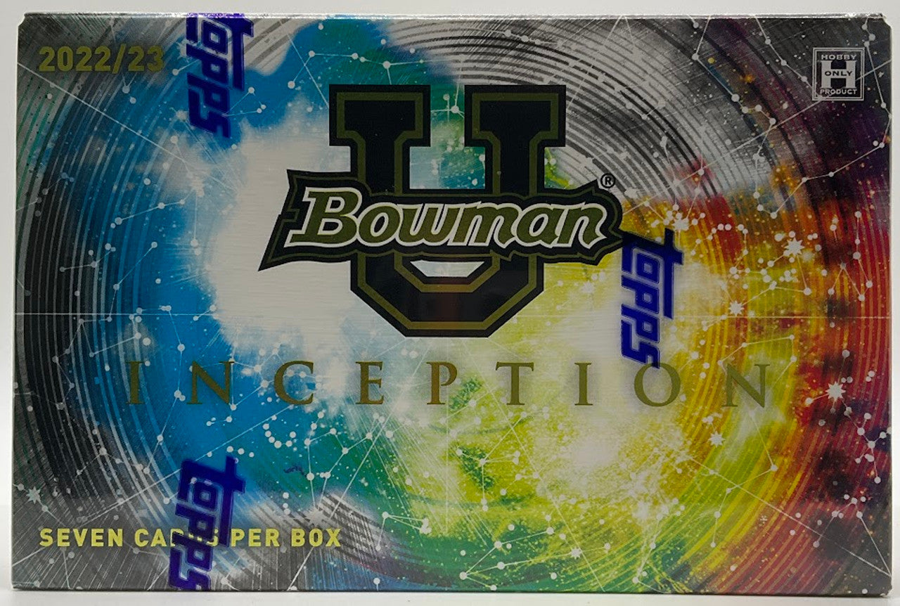 2022-23 Bowman University Inception Hobby Box | Miraj Trading