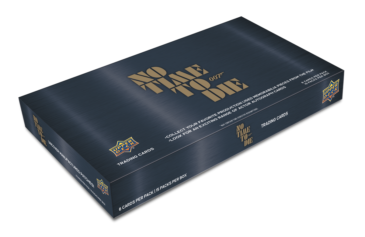 2025 Upper Deck James Bond 007 No Time To Die Hobby Box