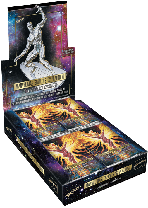 2024 Upper Deck Marvel Masterpieces '92 Platinum Hobby Box | Miraj Trading