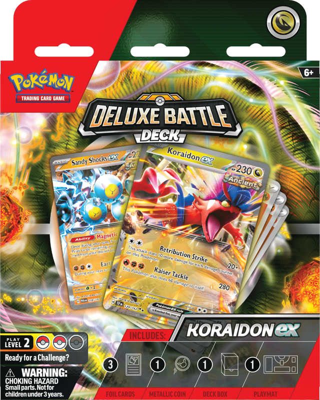 Pokemon Deluxe Battle Deck Miraidon/Koraidon EX | Miraj Trading
