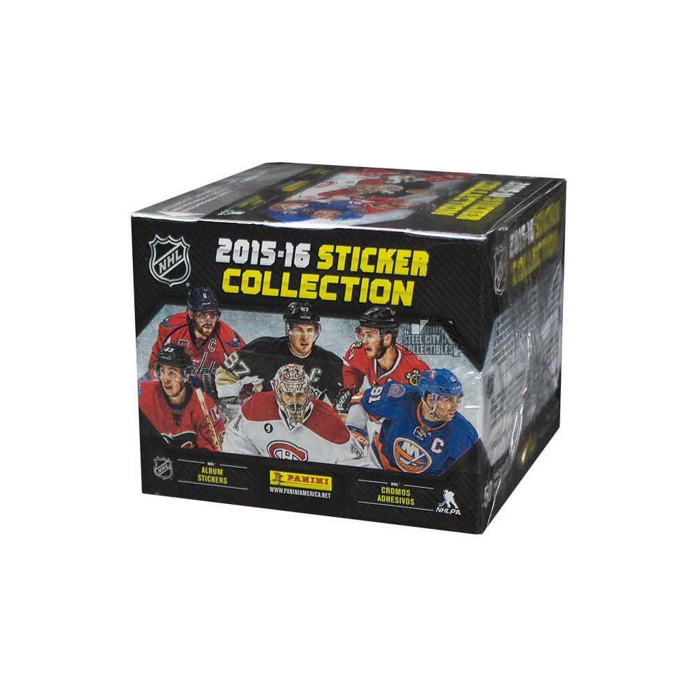 2015-16 Panini NHL Hockey Sticker Collection Box | Miraj Trading