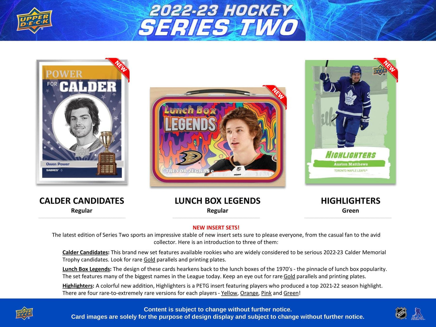 2022-23 Upper Deck Series 2 Hockey Hobby Box | Miraj Trading