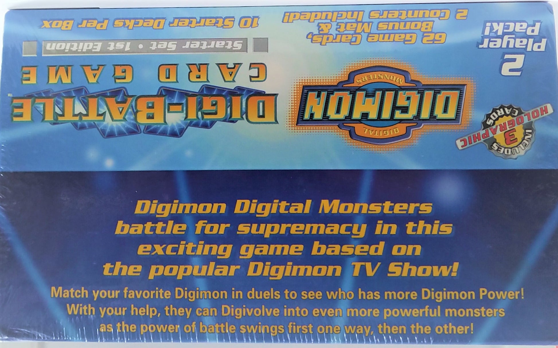 Digimon Digi-Battle Card Game: Series 1 Starter Deck Box – Miraj Trading