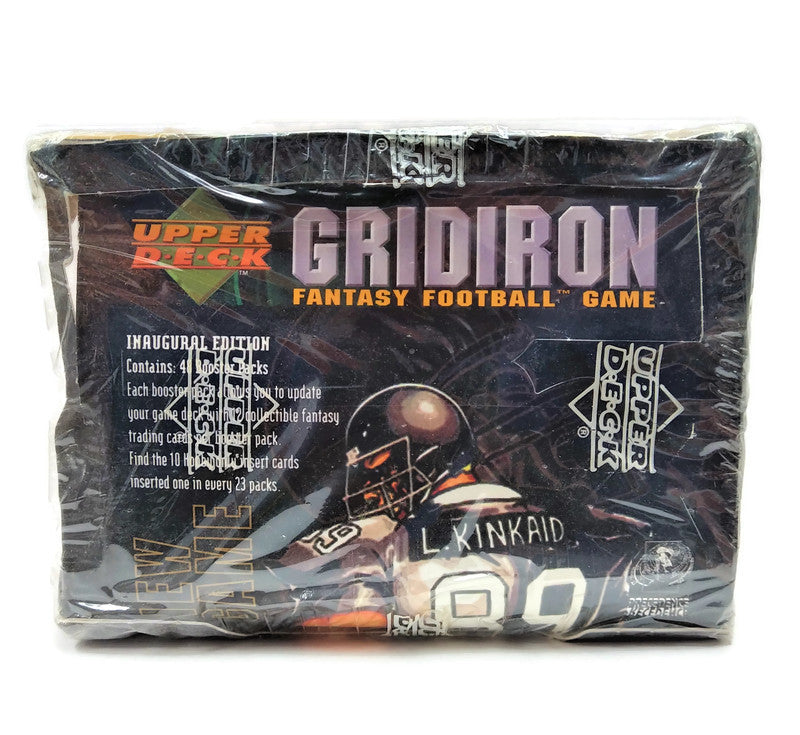 1995 Upper Deck Gridiron Fantasy Football Booster Box