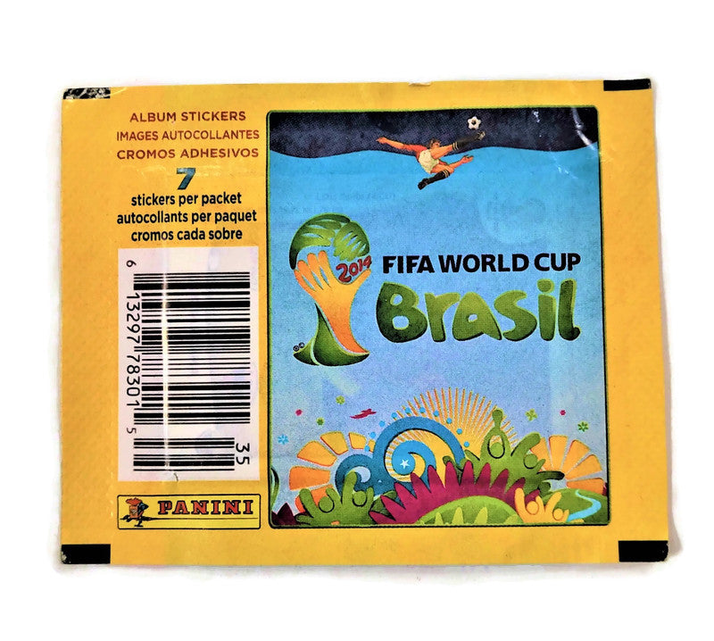 2014 Panini FIFA World Cup Brazil Sticker Pack (Lot of 28 Packs ...