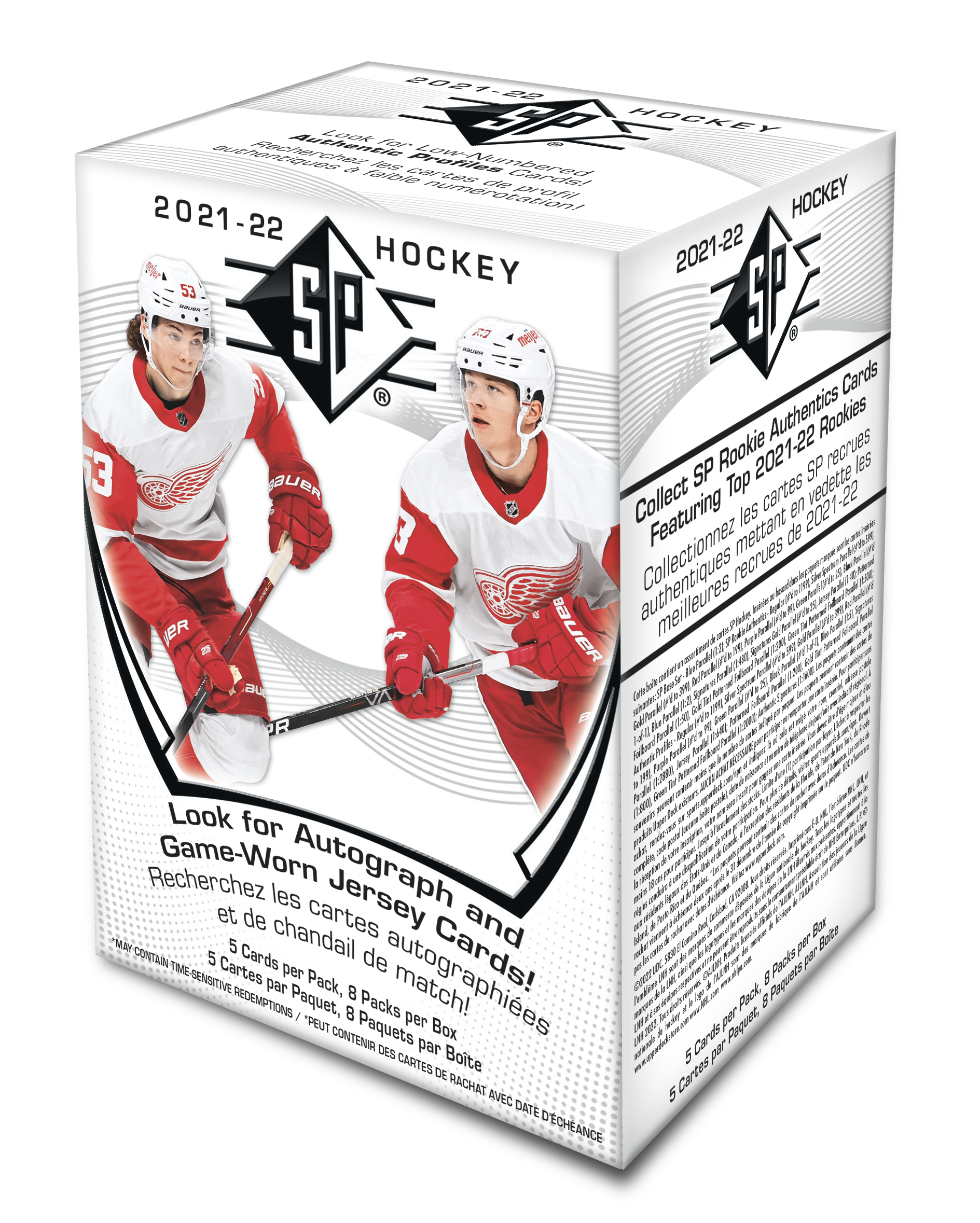 2021-22 Upper Deck SP Authentic Hockey Sealed Blaster Box | Miraj Trading