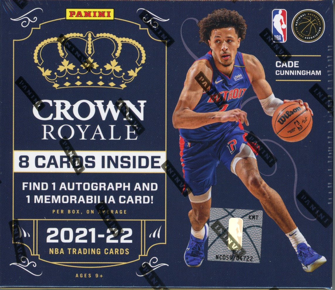 2021-22 Panini Crown Royale Basketball Hobby Box
