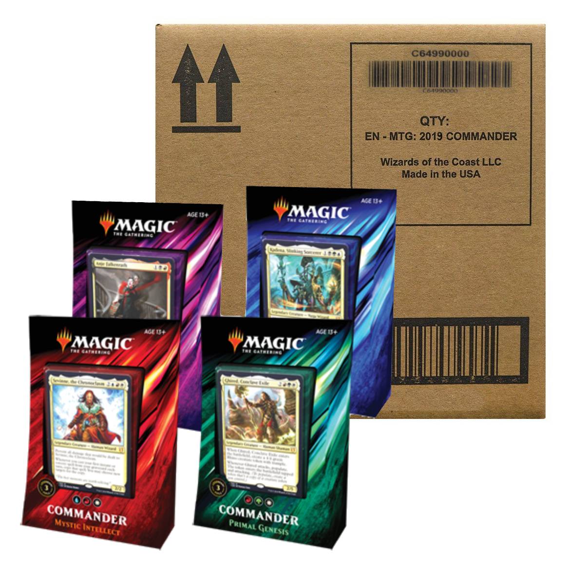 Magic the Gathering 2019 Commander Deck Box – Miraj Trading