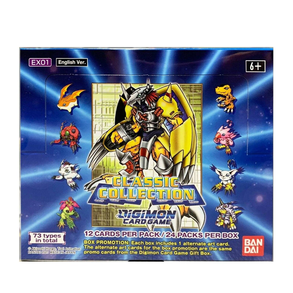 Digimon Classic Collection Booster Box + Free 2 Digimon Promo Packs ...